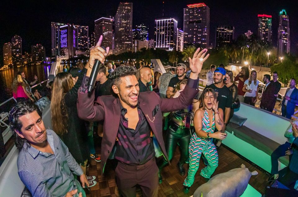 100ft 200 passenger 3 story mega yacht w open bar at Bayside - The Itinerary: What You Can Expect