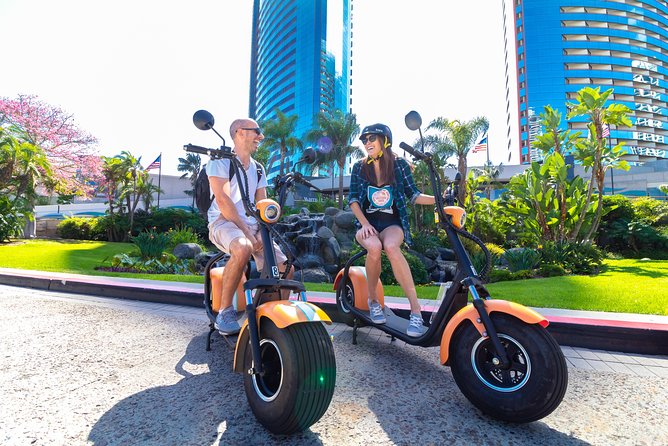 1Hr GPS Self Guided Scooter Tour: Harbor/Gaslamp Quarter - FAQs