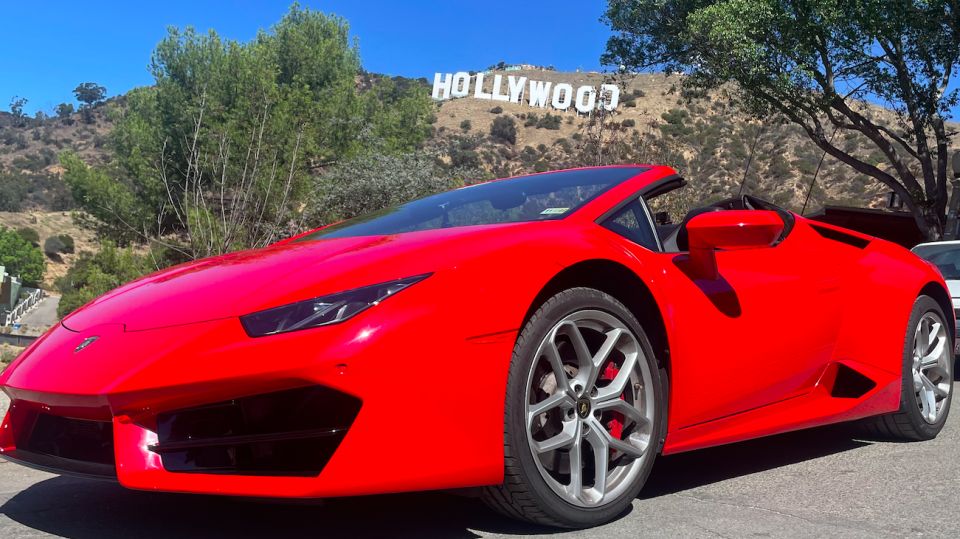 20 Min Lamborghini tour in Hollywood (Drive or be driven) - The Itinerary: What to Expect