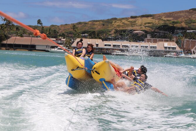 20 Minute Banana Boat Ride on Koko Marina in Hawaii Kai - The Details of the Banana Boat Adventure