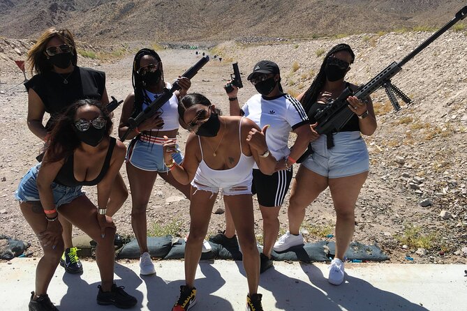 3 Gun Desert Machine Gun Shooting Adventure - Transportation and Convenience