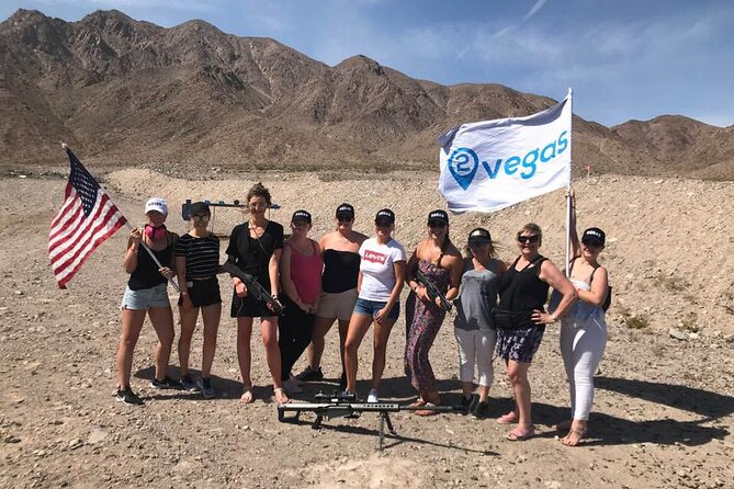 3 Gun Desert Machine Gun Shooting Adventure - The Desert Setting and Scenic Experience