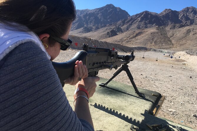 3 Gun Desert Machine Gun Shooting Adventure - What to Expect on the Day
