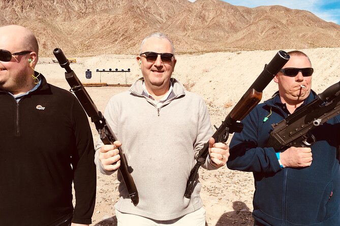 3 Gun Desert Machine Gun Shooting Adventure - Authentic Experiences and Testimonials