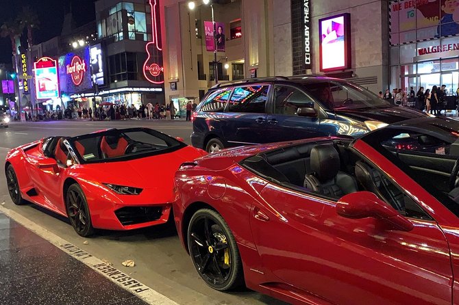 30min Driving Tour: Explore Hollywood in Lamborghini - What’s Included & What’s Not