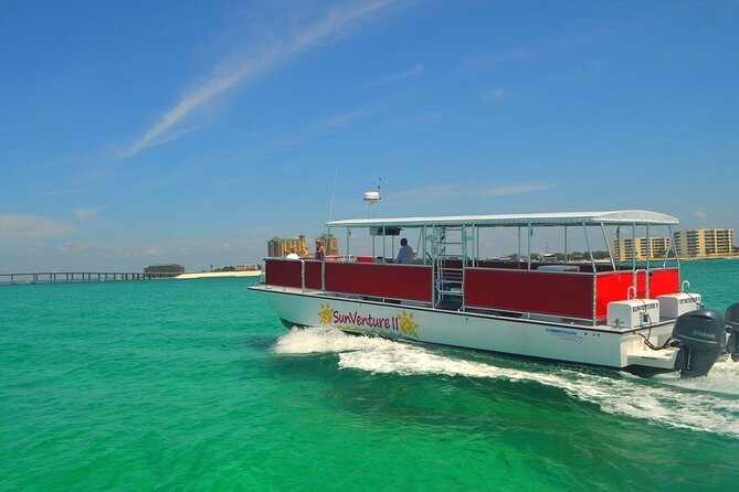 4.5 Hour Sandestin to Crab Island Excursion Aboard Sol y Luna - Key Points