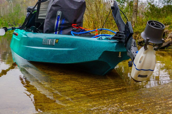 4-Hour Rental Premium Motorized Fishing Kayak