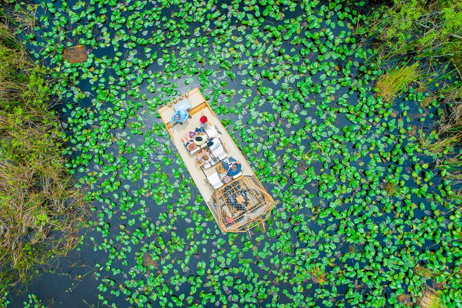 60 min. Everglades Airboat ride & pick-up ,small group +pro guide - Transportation, Group Size, and Timing