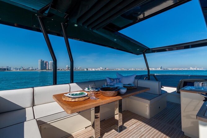 62ft Yacht Tour in Miami Beach with Captain Beneteau MC6 Fly - The Sum Up