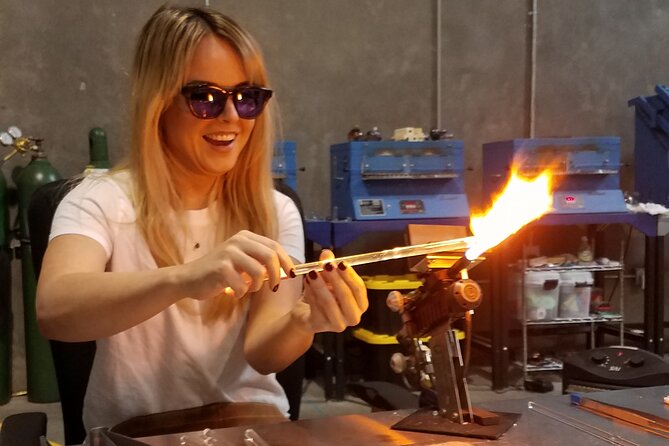 An adventure in Glassblowing by Torch - A Hands-On Glassblowing Experience in Las Vegas