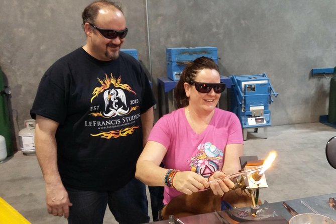 An adventure in Glassblowing by Torch - Why You Should Try Glassblowing in Vegas