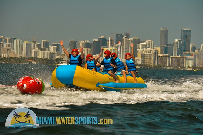 Banana Boat Tubing Ride with Miami Watersports - How the Banana Boat Ride Unfolds