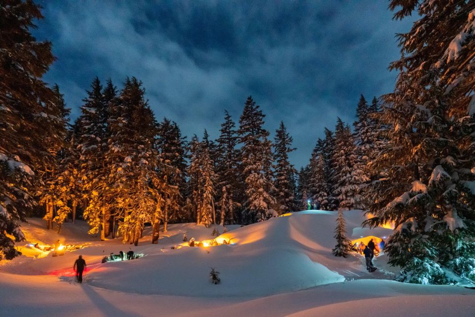 Bend: Cascade Mountains Snowshoeing Tour and Bonfire - Setting the Scene: What to Expect on the Tour