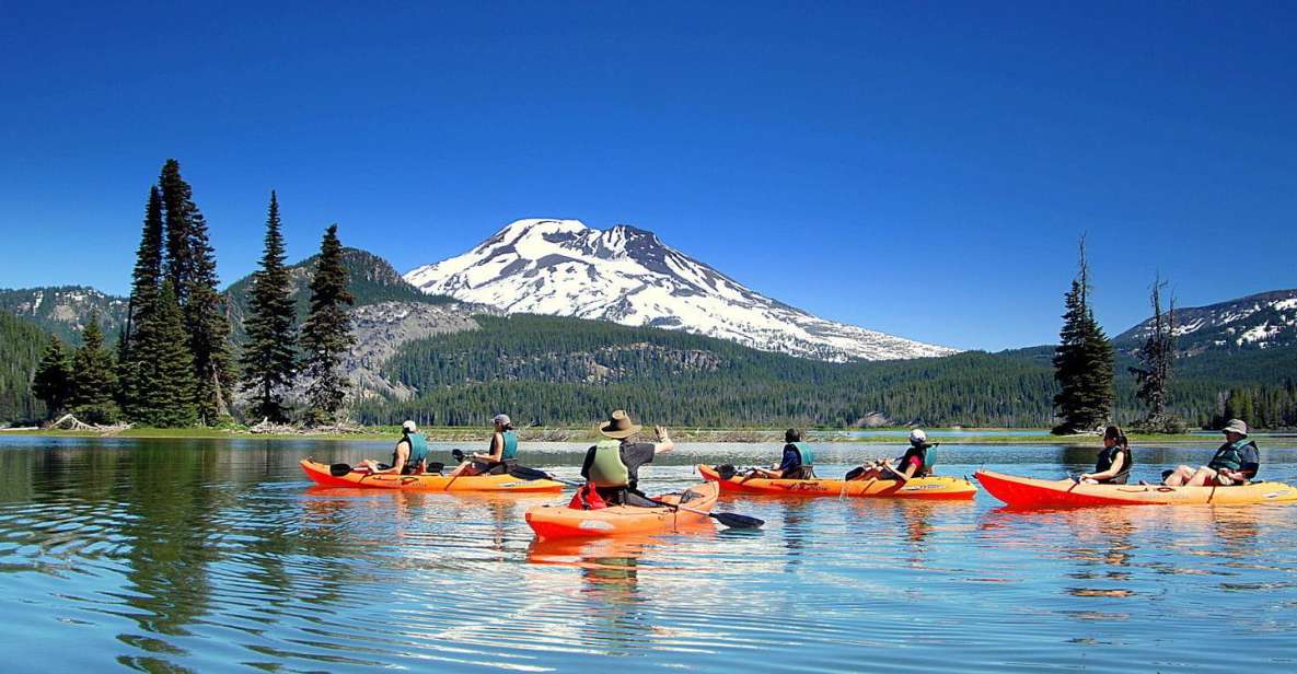 Bend: Guided Kayak Tour on the Cascade Lakes - The Itinerary in Detail