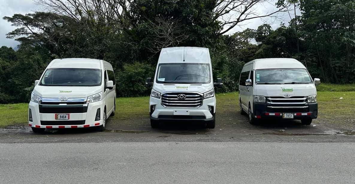 Best Value Deluxe Transportation La Fortuna - Manuel Antonio - Key Points
