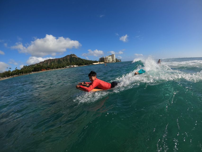 Bodyboard lesson in Waikiki, Two Students to One Instructor - Price and Value Analysis