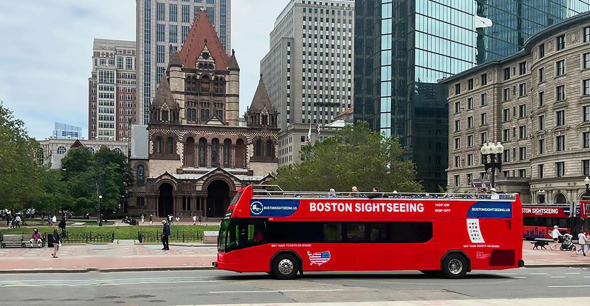 Boston Sightseeing: Single Ride Pass With Double-Decker Bus - Discovering Boston from a Double-Decker