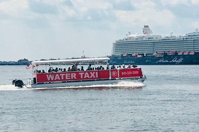 Charleston Water Taxi Cruise with Dolphin Sighting