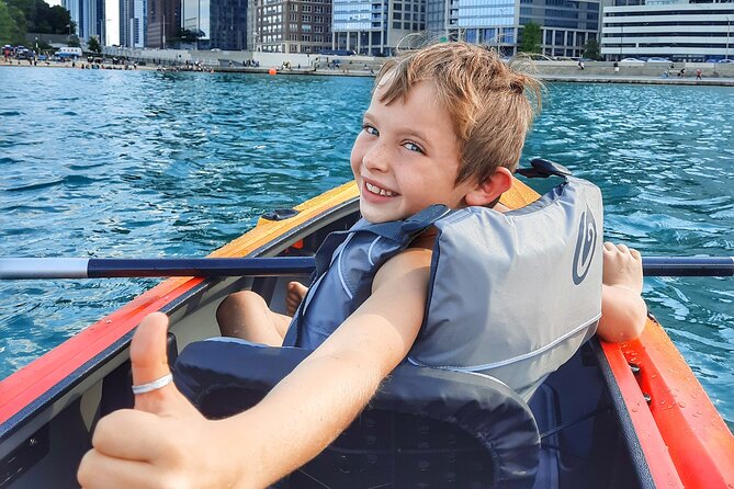 Chicago's Lake Michigan Downtown Kayak Rental at Ohio Street Beach