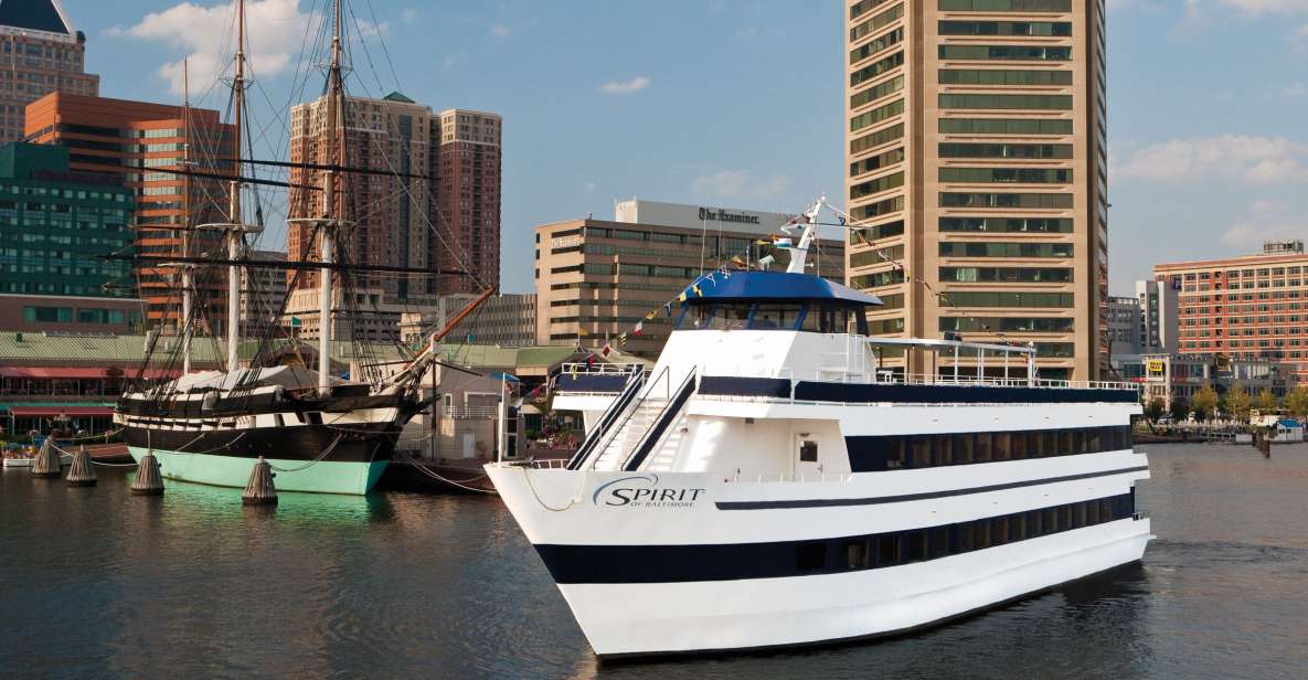 City Cruises Baltimore: Brunch, Lunch, or Dinner Cruise