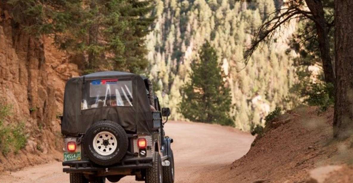 Colorado Springs: Garden of the Gods and Foothills Jeep Tour - FAQs
