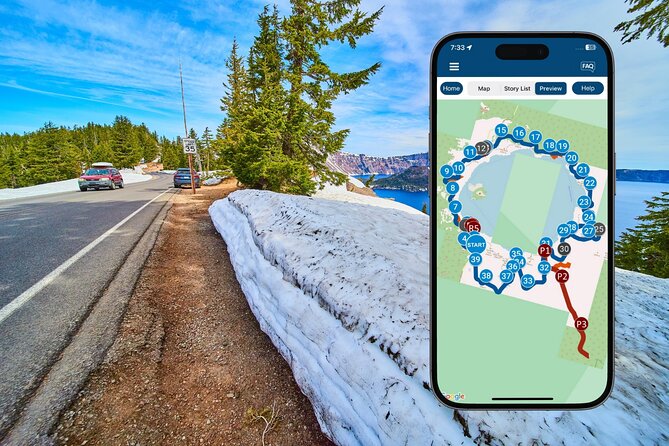 Crater Lake National Park Self-Guided Driving Audio Tour - What to Expect from the Itinerary