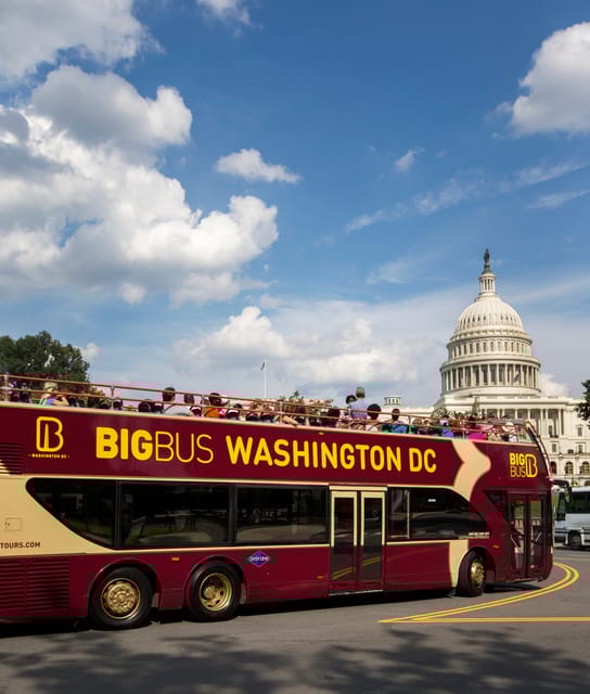 DC: Monuments & Memorials Sunset Tour by Open-top Bus - The Value for the Price