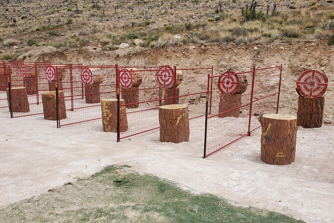 Desert Combo: Can Am UTV, Shooting and Axe Throwing Experience - Key Points