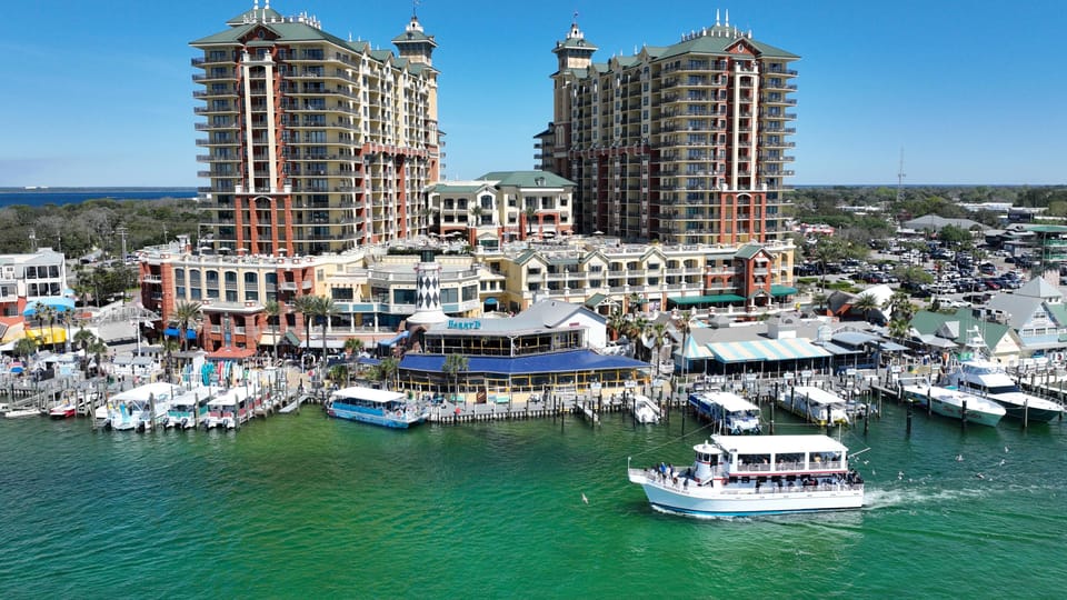 Destin: Dolphin Cruise aboard a Glass-Bottom Boat