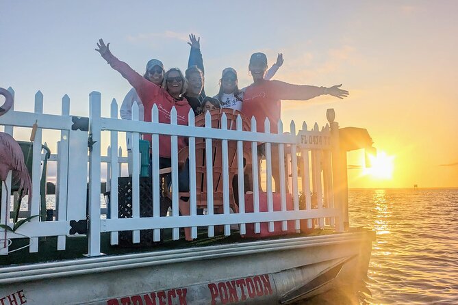 Destin: Sunset Cruise on a Back Porch Style Pontoon - The Experience from Start to Finish