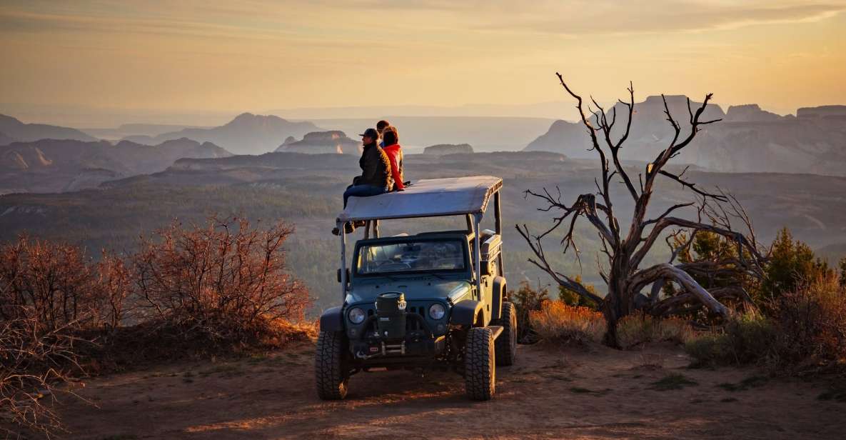 East Zion: Top of the World Sunset Jeep Tour - The Viewpoint and Sunset Experience