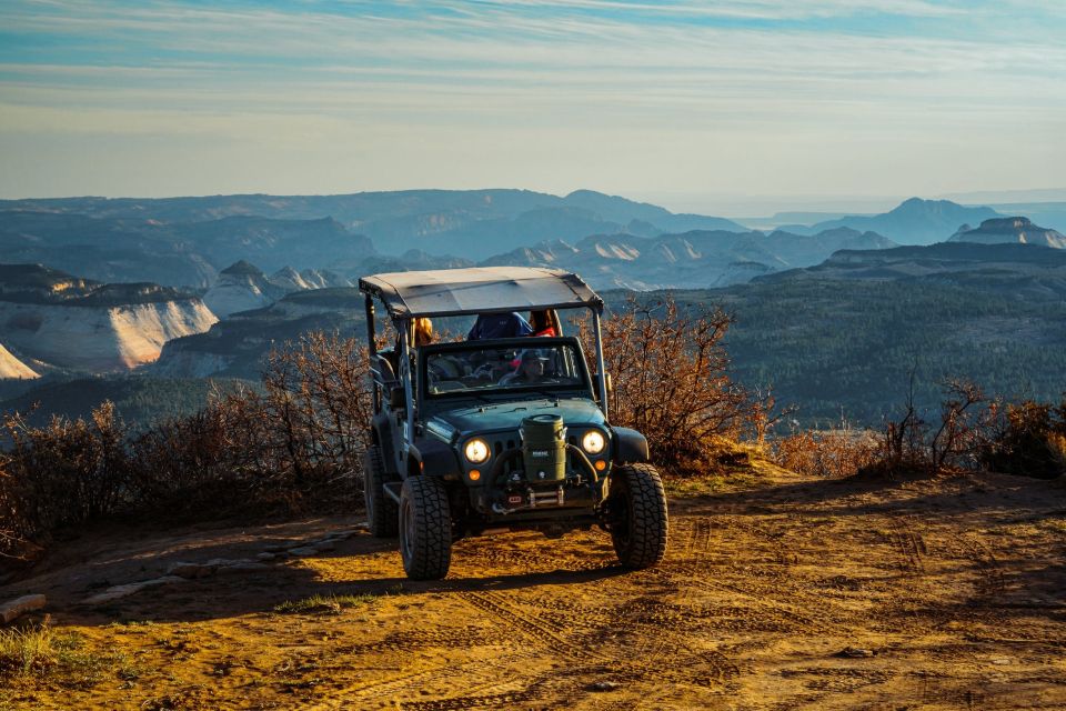 East Zion: Top of the World Sunset Jeep Tour - Important Considerations
