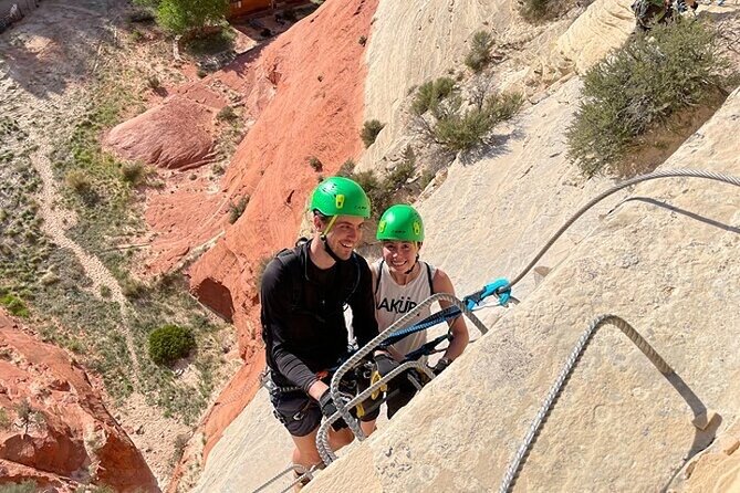 East Zion Via Ferrata & Rappelling Experience (1 Hr) - FAQs