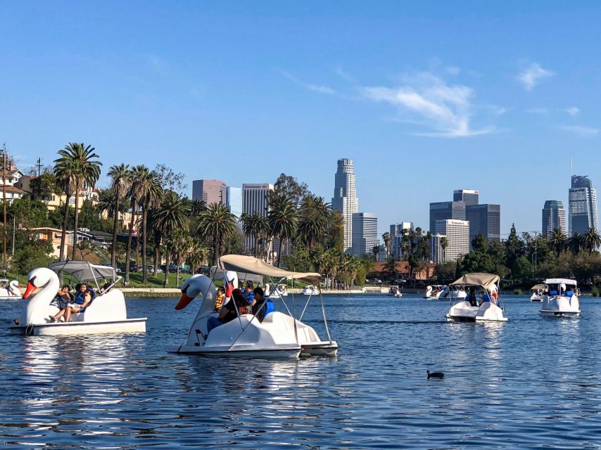 Echo Park Lake: Swan Pedal Boat Rental - Key Points