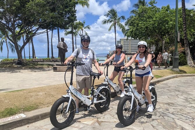 Electric Bike Ride & Diamond Head Hike Tour