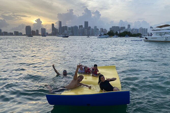 Experience a fun private boat tour cruising Miami Skyline + more - Key Points