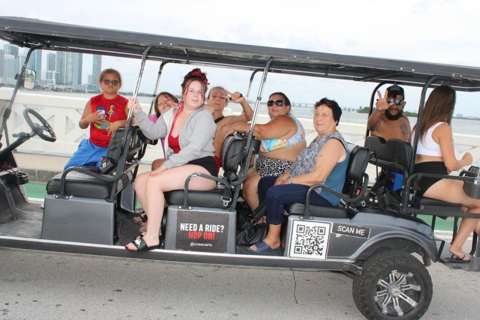 Explore South Beach, Miami : Ultimate Golf Cart Party Tour - Pricing & Value
