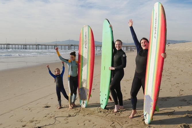 Family Surf Lesson - Family Surf Lesson in Los Angeles: An Authentic Beach Experience