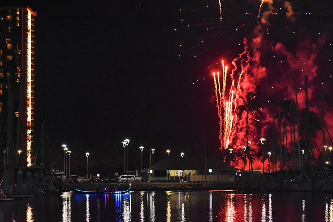 Fireworks Waikiki Gondola Cruise -lots of fun- - Key Points