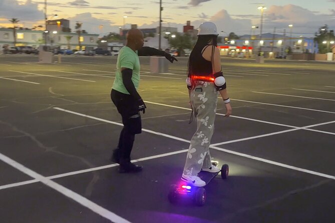 Fremont Street eBoard Wednesday Night Group Ride - Group Size and Atmosphere