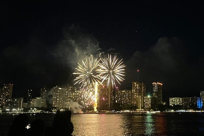Friday Night Waikiki Fireworks Catamaran Cruise - The Sum Up