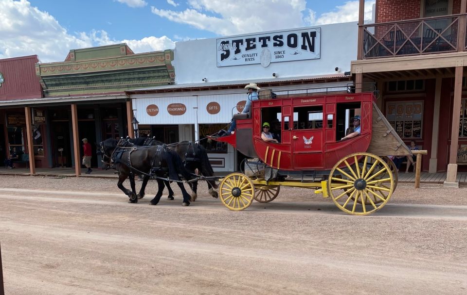Friday: Tombstone & Bisbee; 9h Tour bus from Tucson - Transportation & Group Size
