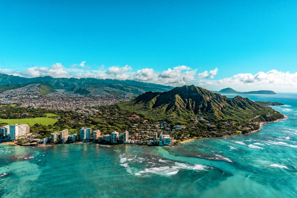 From Honolulu: Oahu 60min Helicopter Tour with Doors Off/On