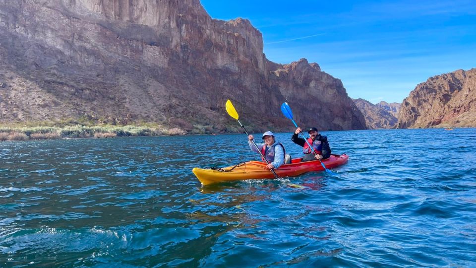 From Las Vegas: Emerald Cave Guided Kayak Tour with Shuttle
