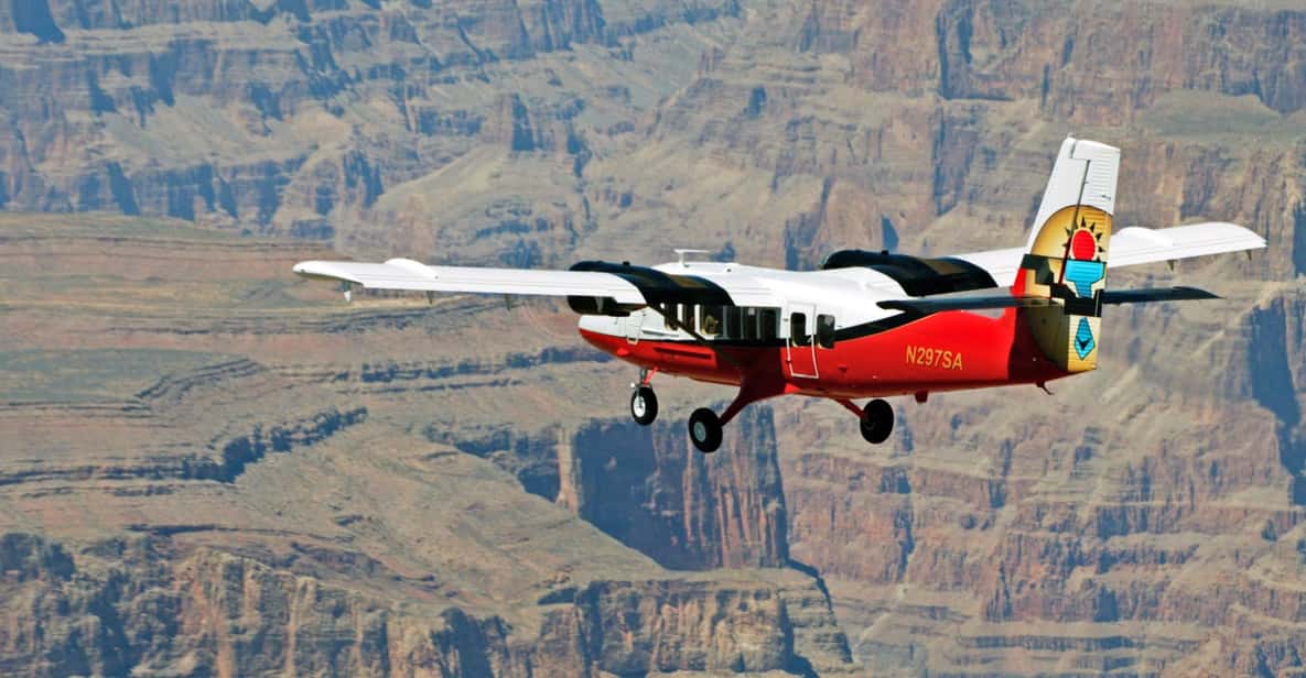 From Las Vegas: Grand Canyon West Rim Airplane Tour - Itinerary Breakdown