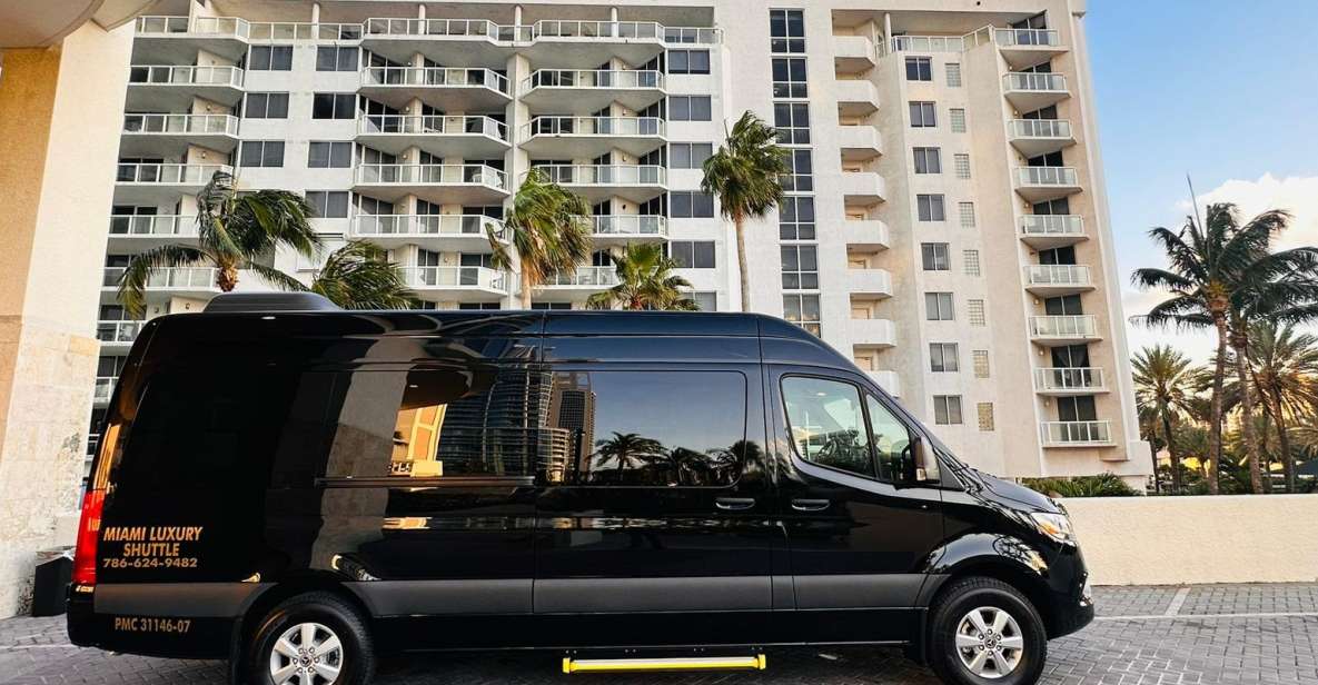Ft. Lauderdale Airport Shuttle to Miami Port/Hotel Van14pax - An In-Depth Look at the Shuttle Experience