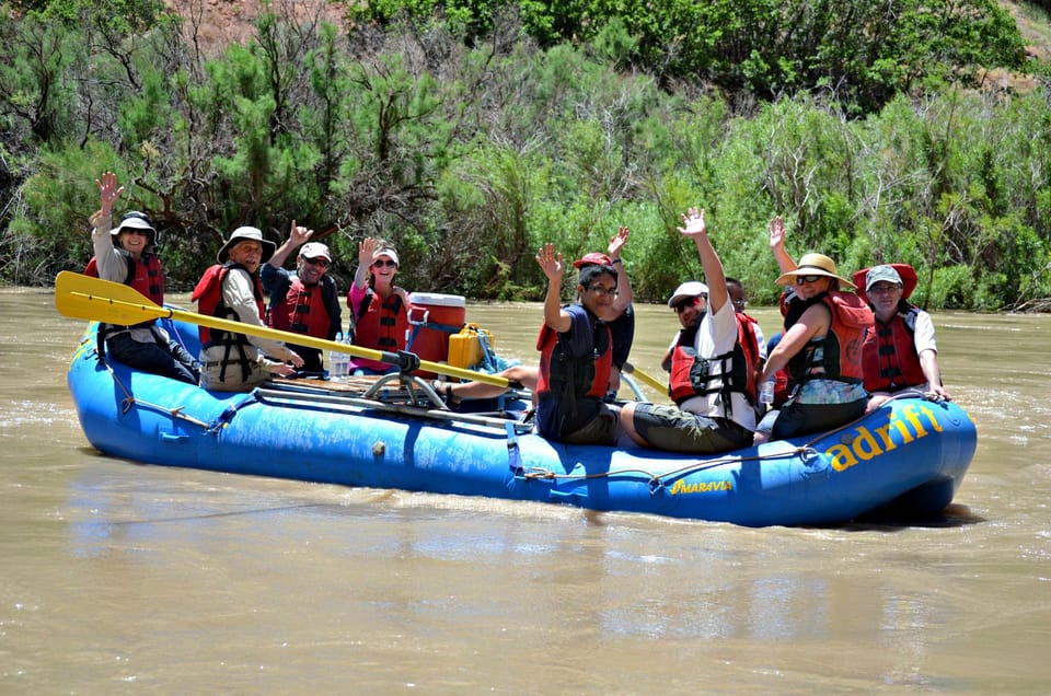 Full-Day Colorado River Rafting Tour at Fisher Towers - Key Points
