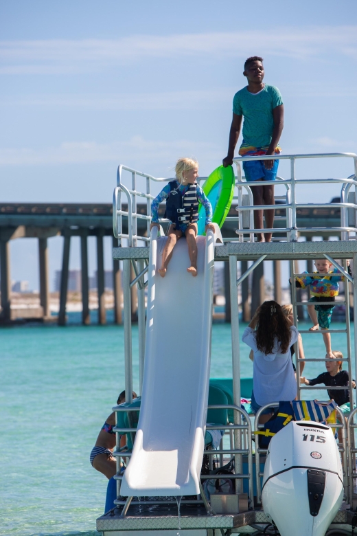 Full Day Double Decker Pontoon Boat Rental- Okaloosa Island - Key Points