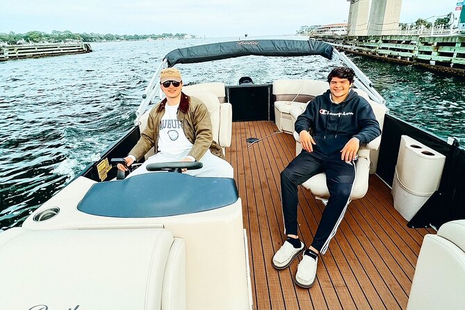 Full Day Pontoon Boat Rental from Okaloosa Island - Key Points