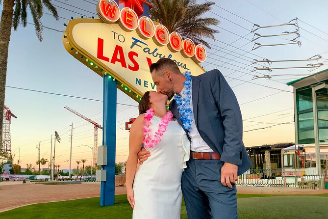 Get Married: Elvis Wedding + Las Vegas Sign + Photography - A Playful Elvis Officiant and Ceremony